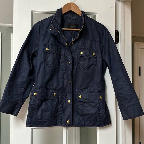 J. Crew | Jackets & Coats | J Crew Downtown Field Jacket Navy | Poshmark